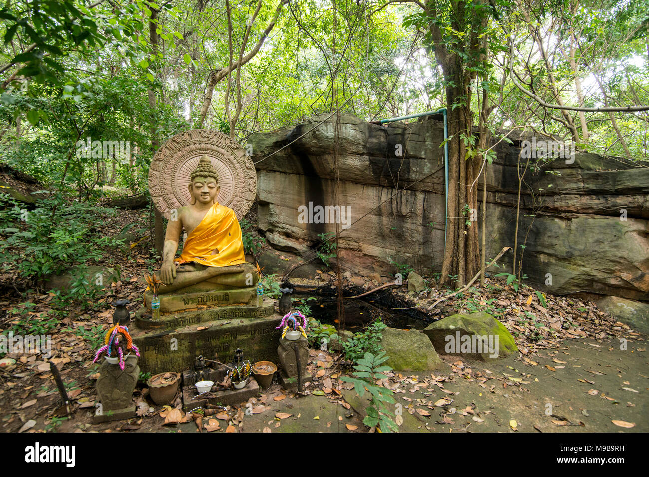 the ancient Quarry of khmer at the town of Ban Kruat at south of the ...