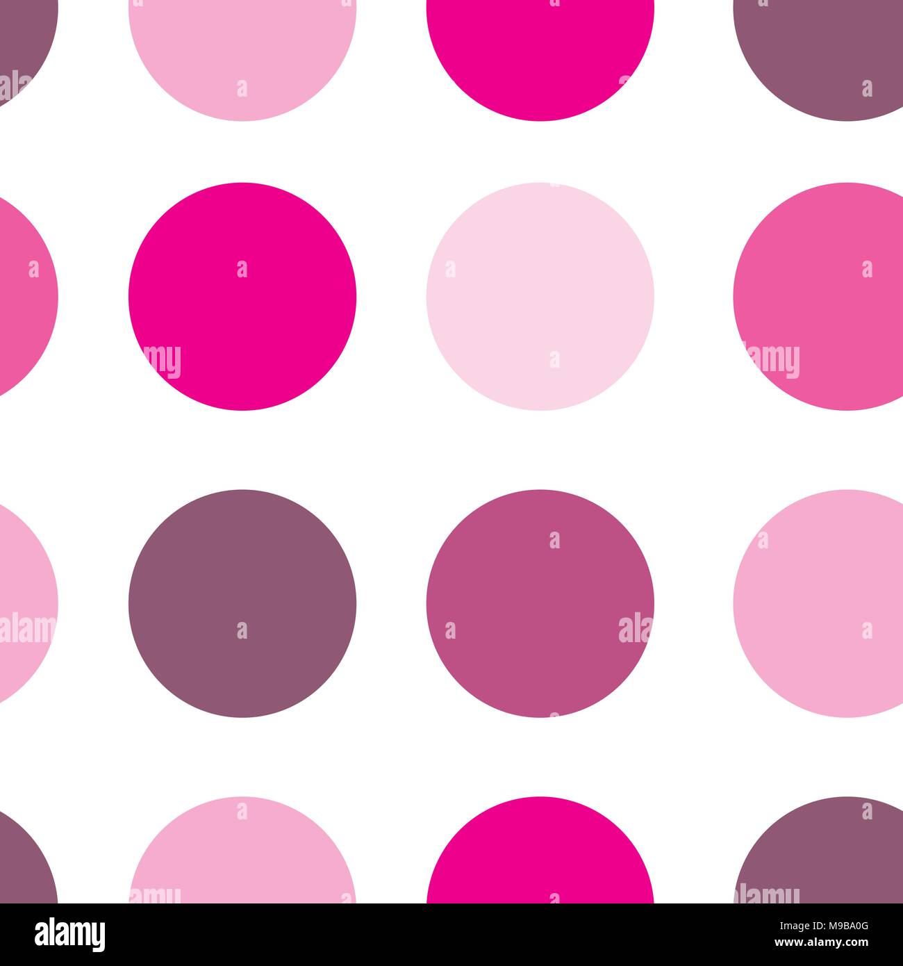 Large Pink Circles on White Stock Vector Image & Art - Alamy