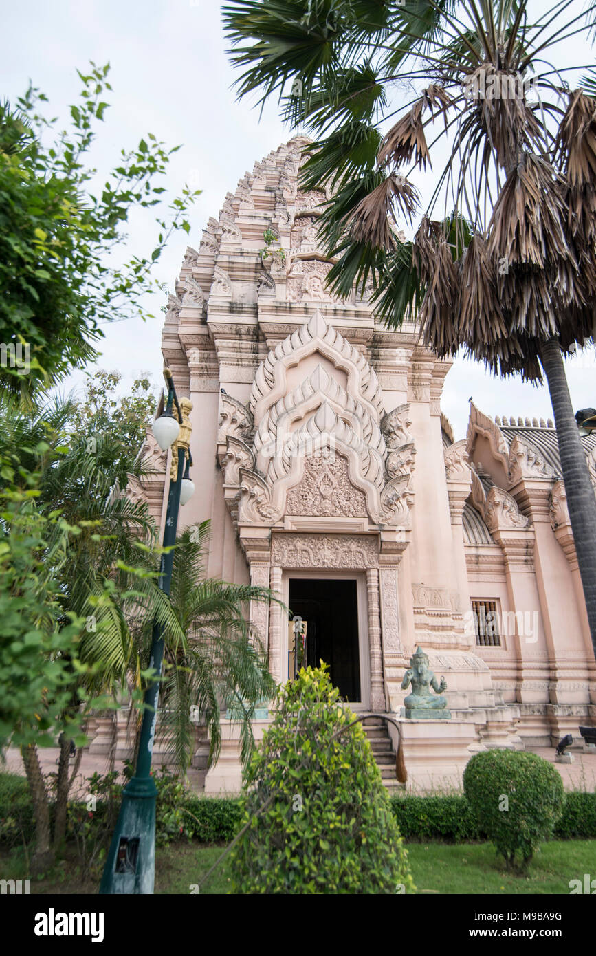 the City Pillar shrine in the city centre of Buriram in the province of ...