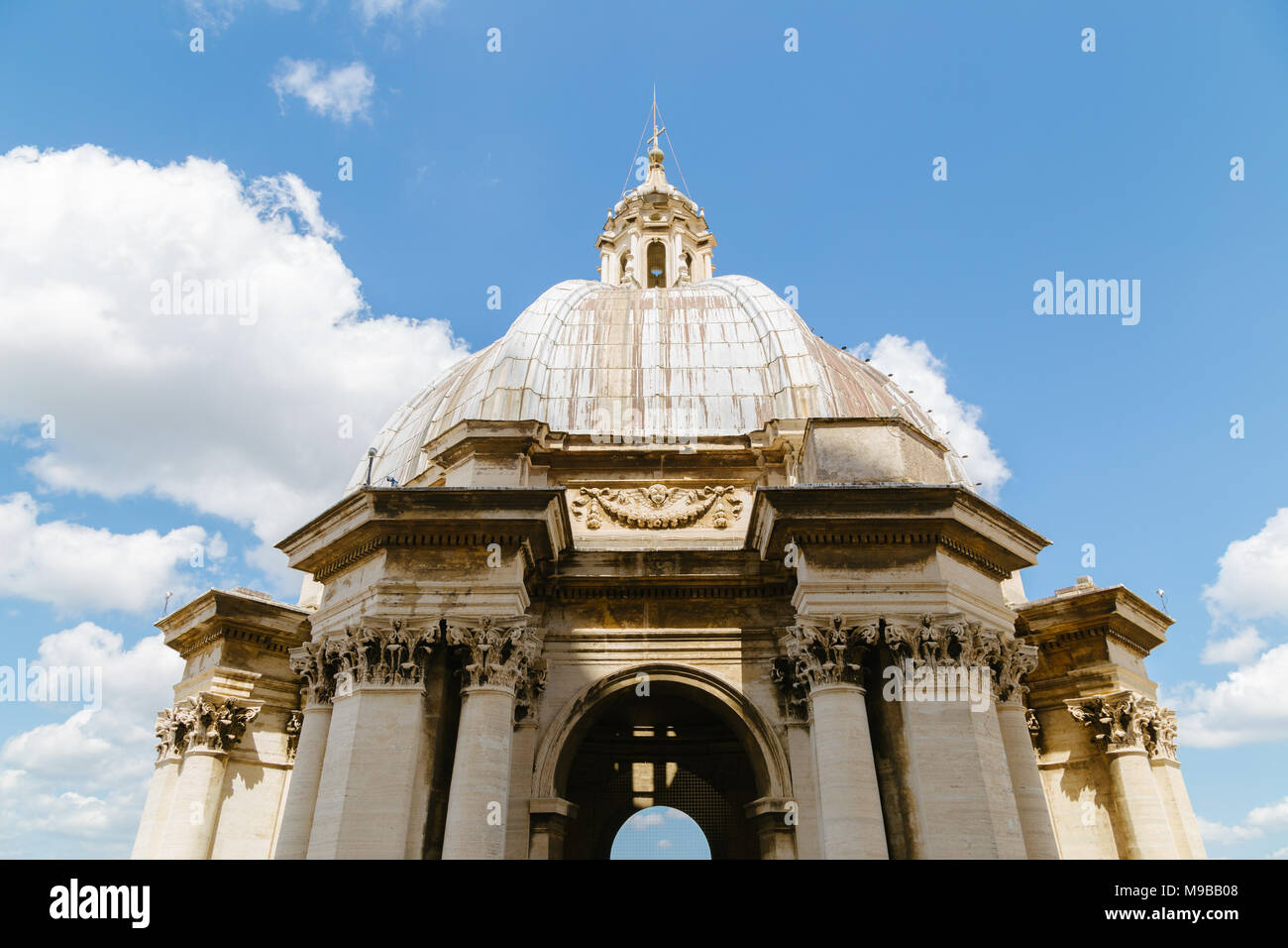 Vatican roof hi-res stock photography and images - Alamy