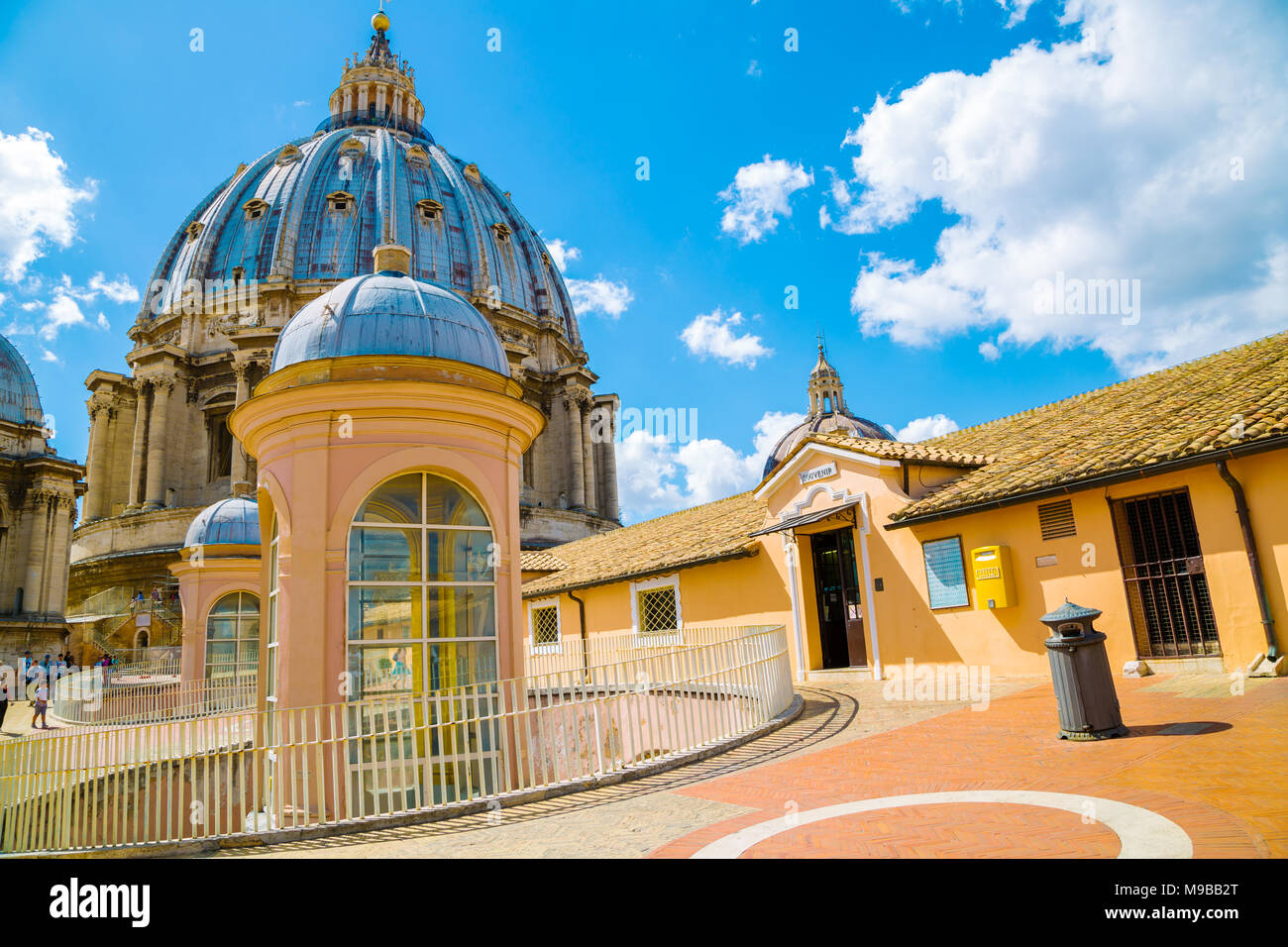 Vatican City - August 10, 2016 : Old traditional architecture Stock ...