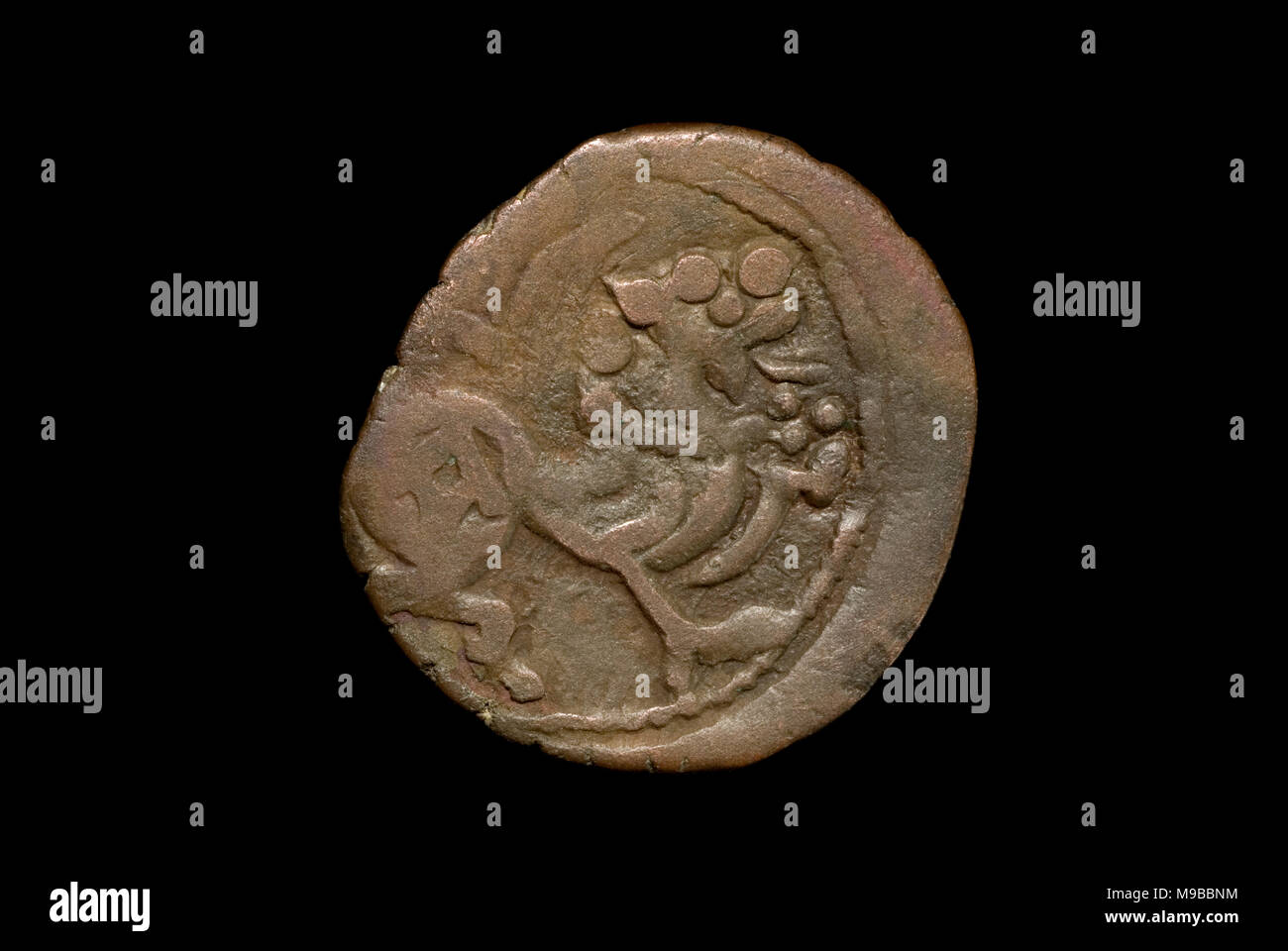 Coin of the Hindu Shahi Kings Stock Photo - Alamy