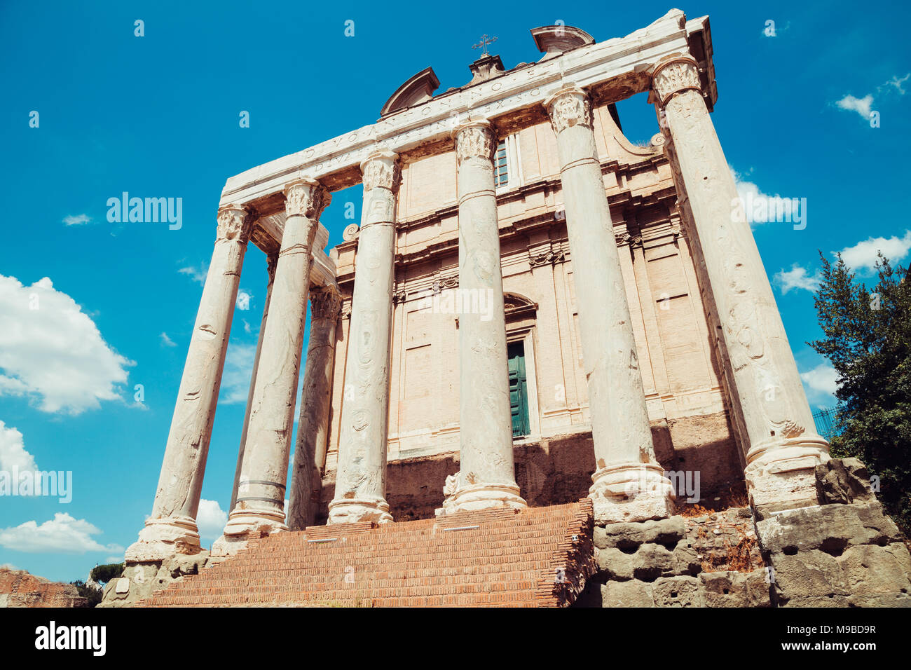 Ancient Roman Forums in Rome, Italy Stock Photo - Alamy