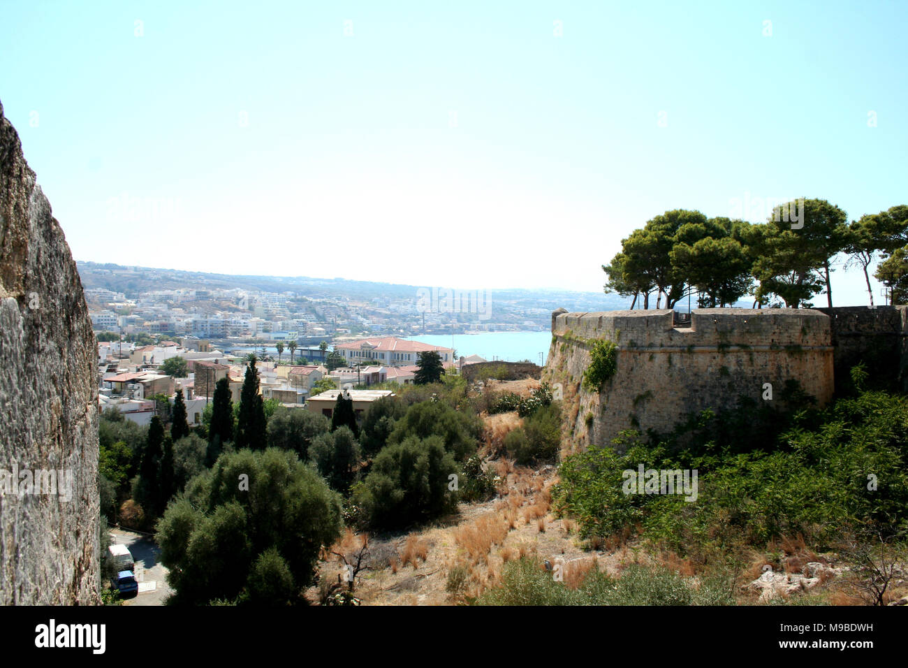 Venetian fort in Rethymno Stock Photo - Alamy