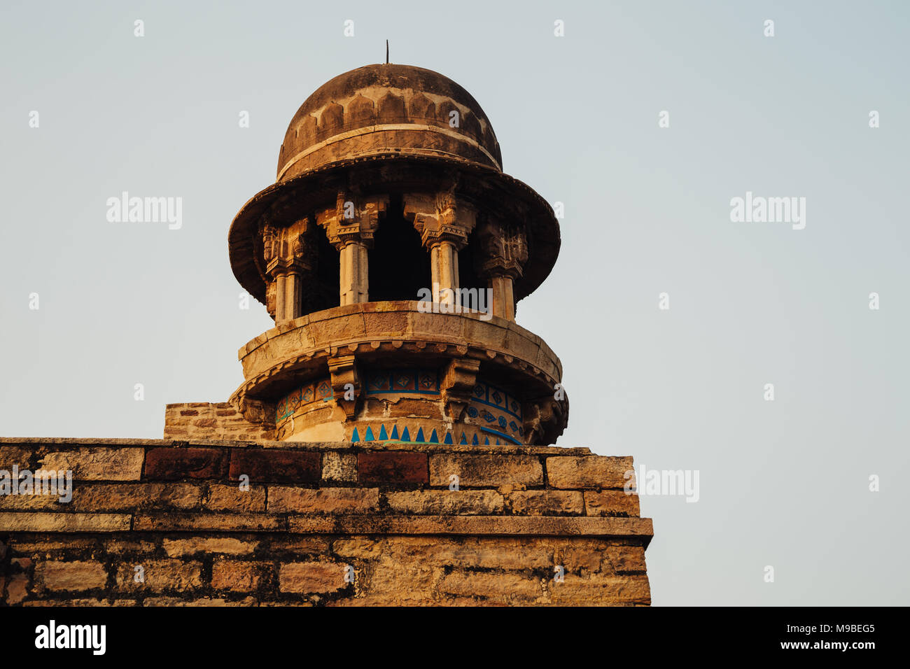 Gwalior fort, ancient architecture in India Stock Photo - Alamy