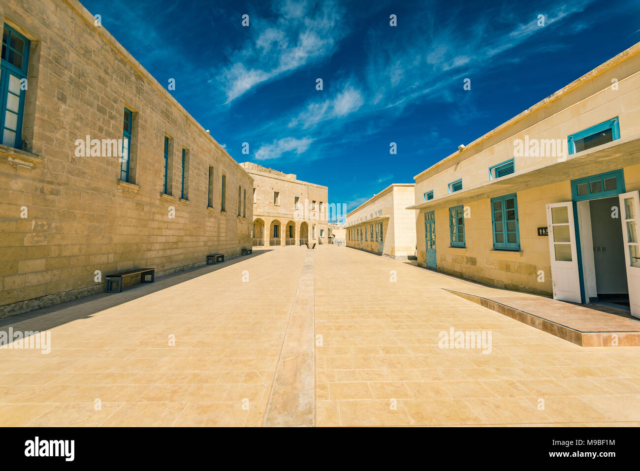 Saint Angelo Fort in Birgu, Malta Stock Photo - Alamy