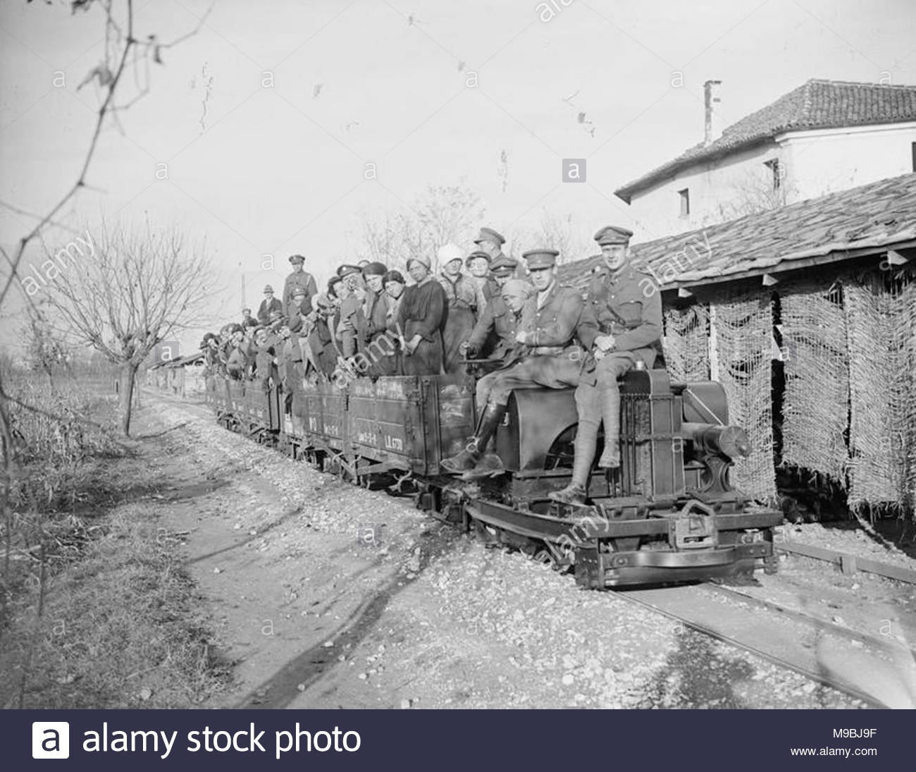 Women Railway First World War Stock Photos & Women Railway First World ...