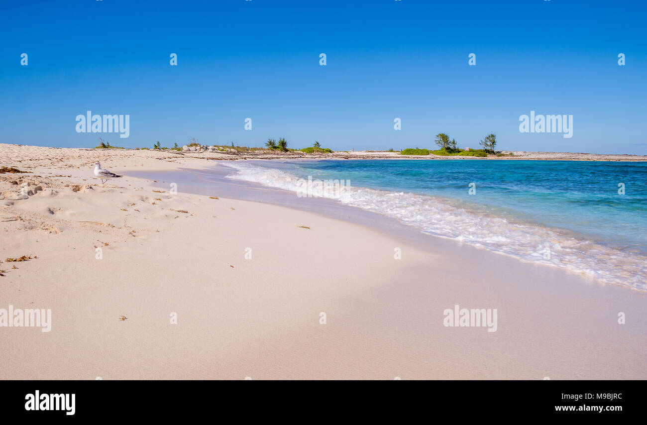 Beach sand shore sky bahamas hi-res stock photography and images - Alamy