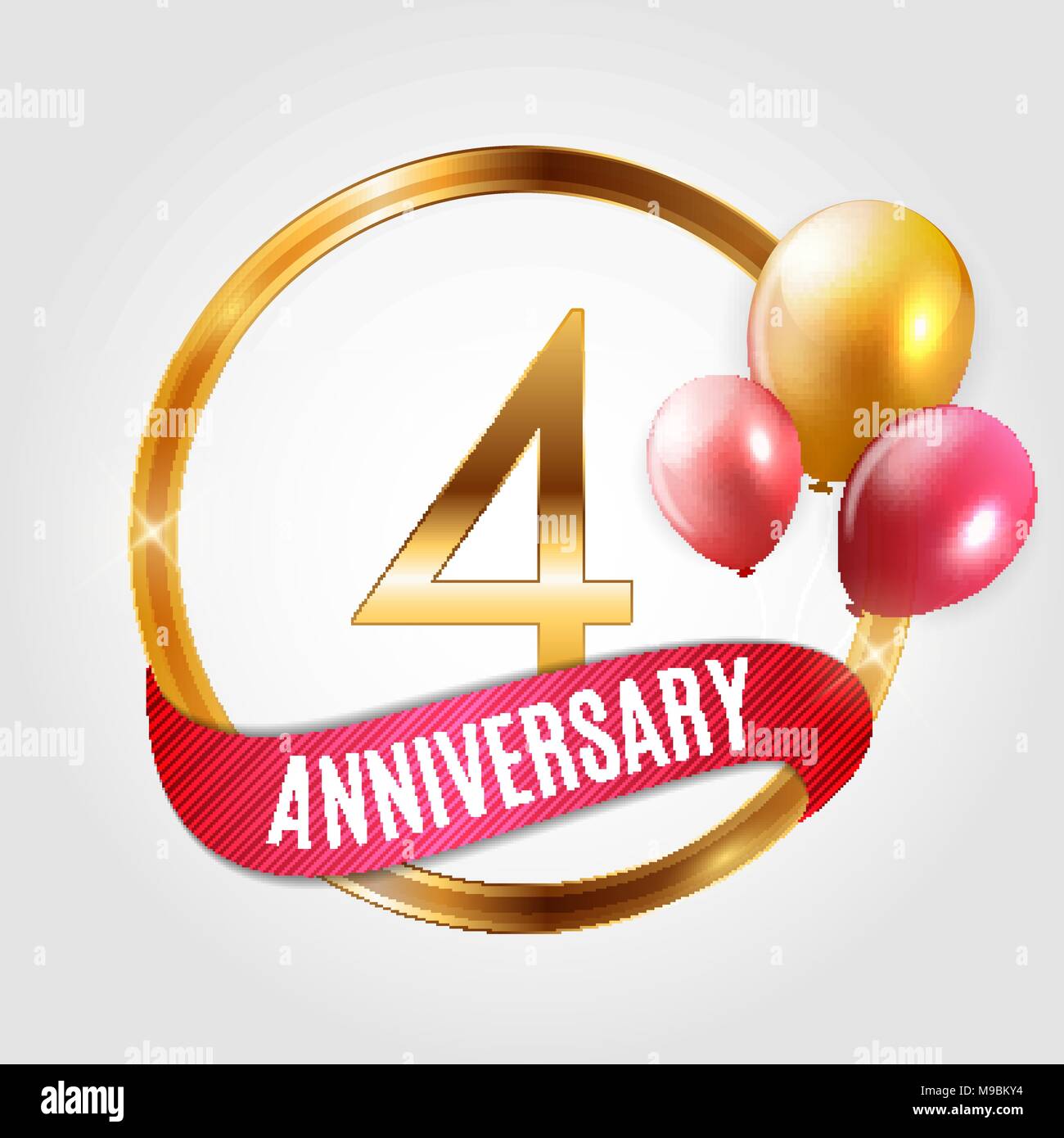 4th Year Anniversary Logo 4,999 4th Year Anniversary Logos Images,