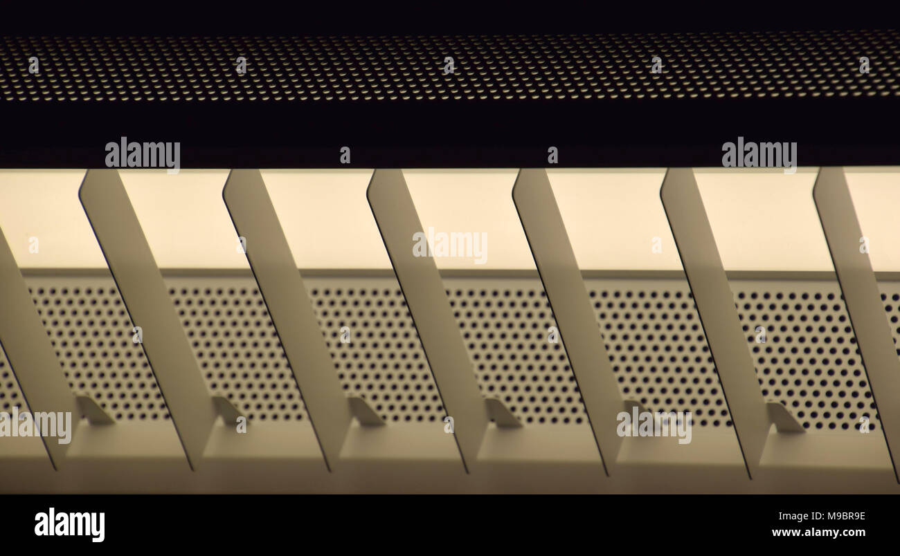 Fluorescent tube neon lamp light old hi-res stock photography and ...