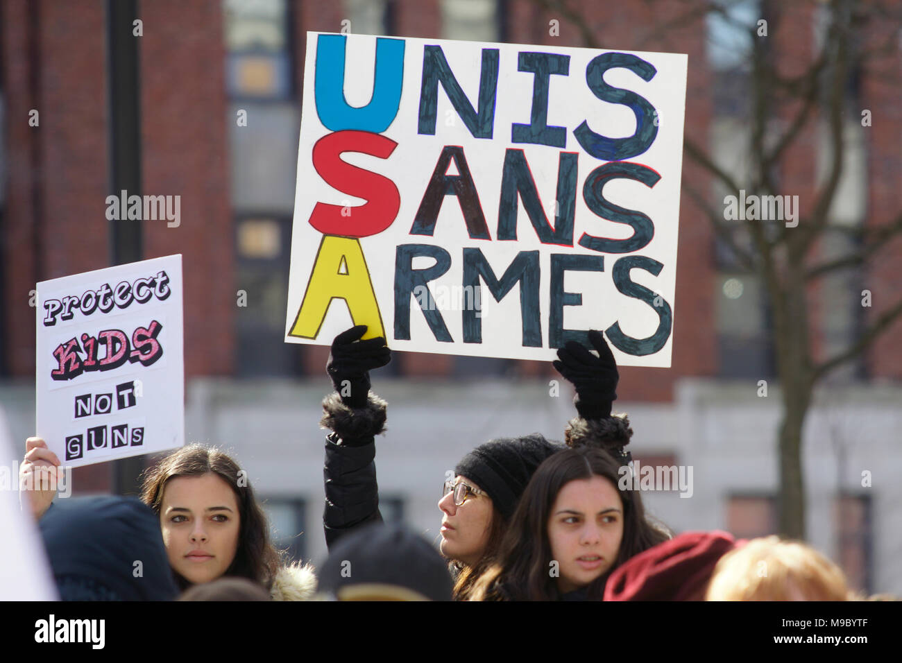 Anti gun protest hi-res stock photography and images - Alamy
