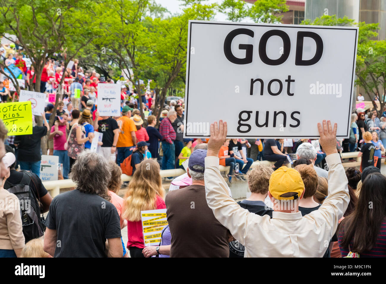 Guns control protests hi-res stock photography and images - Alamy