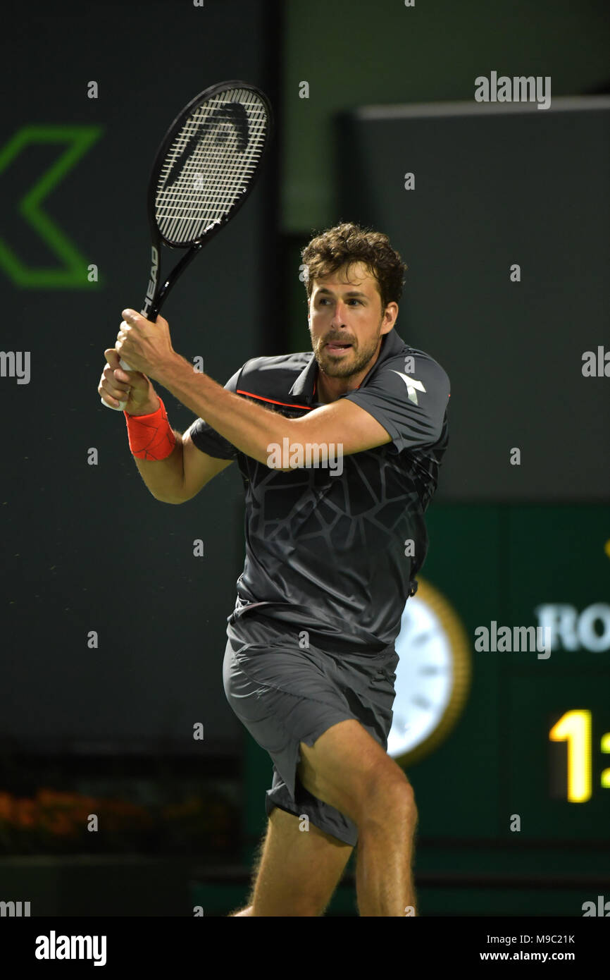 KEY BISCAYNE, FL - MARCH 23: Robin Haase day 5 of the Miami Open at ...