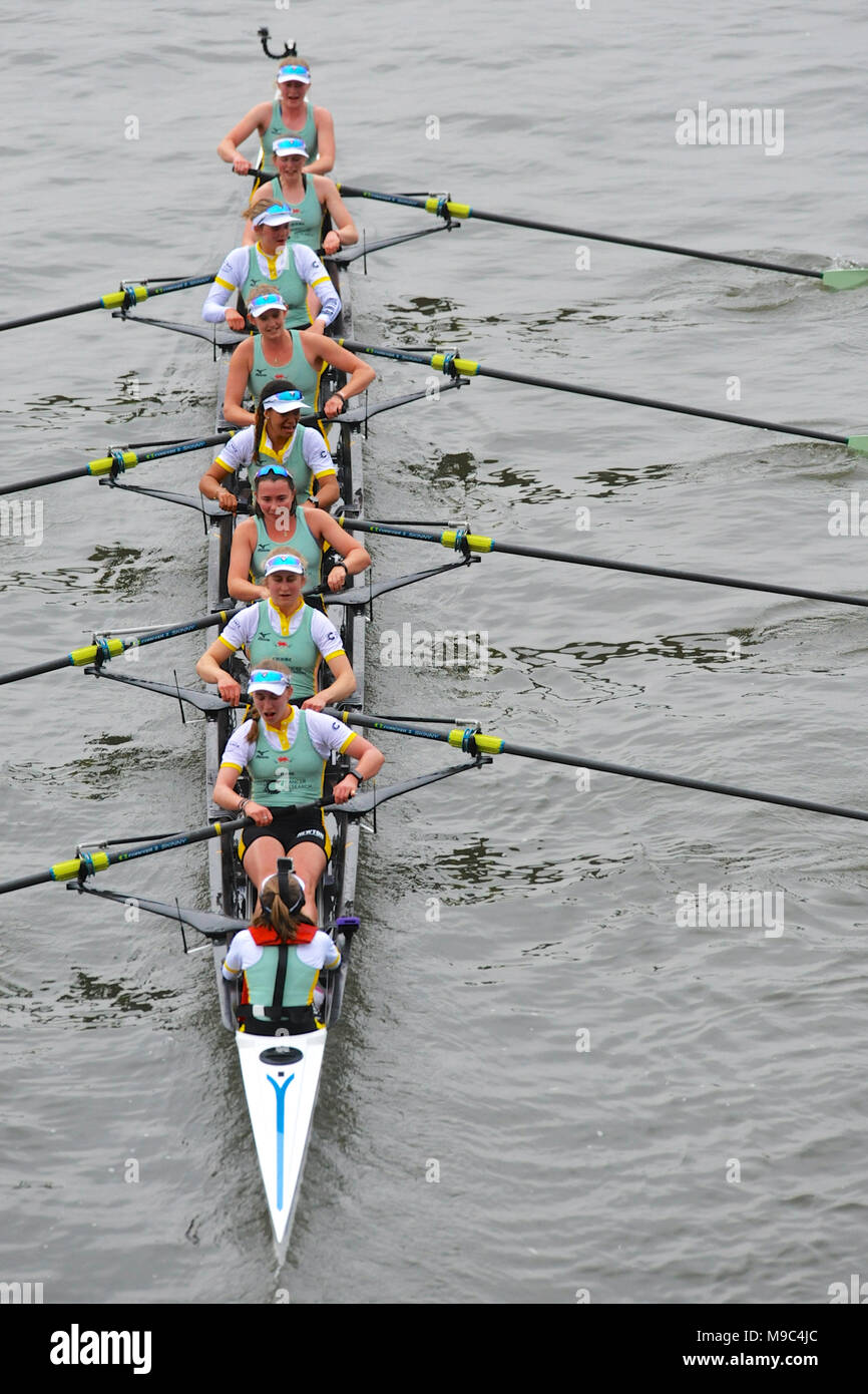 Boat race putney 2018 hi-res stock photography and images - Alamy