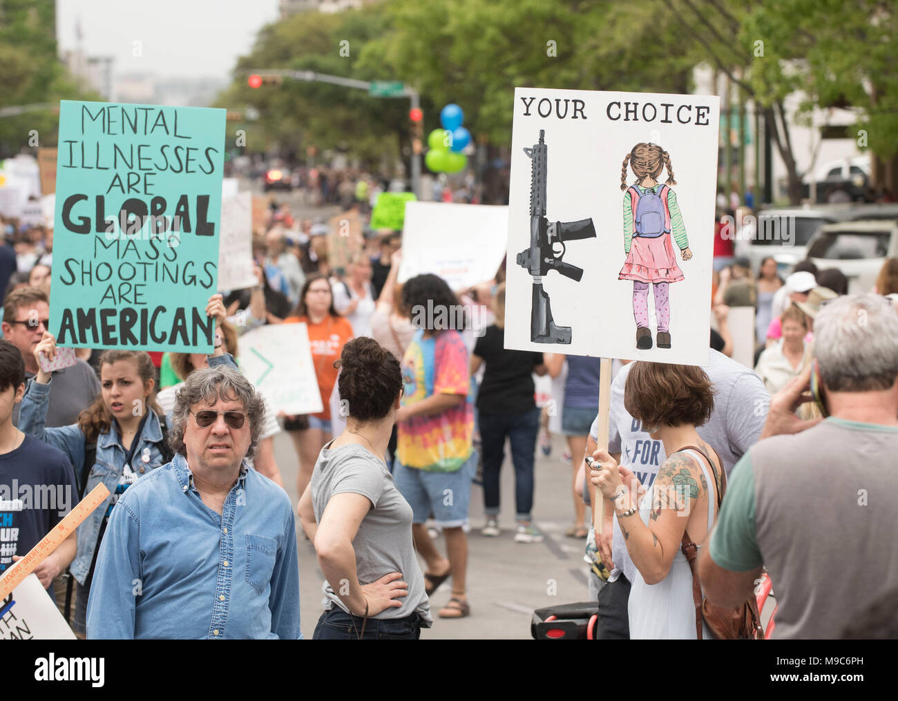 Anti gun protest hi-res stock photography and images - Alamy