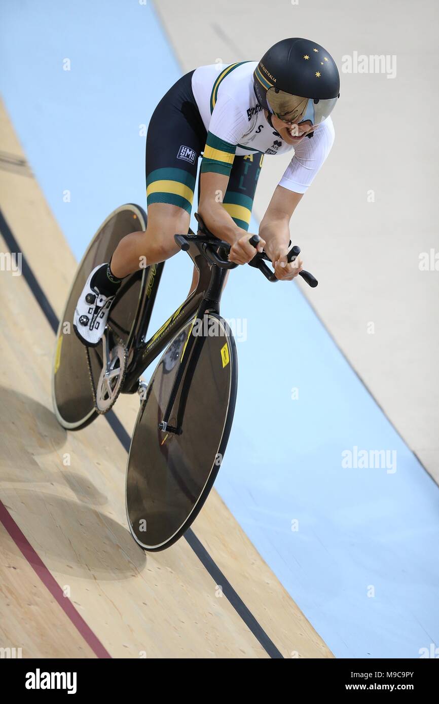 Rio De Janeiro, Brazil. 24th Mar, 2018. Meg Lemon of Australia competes ...