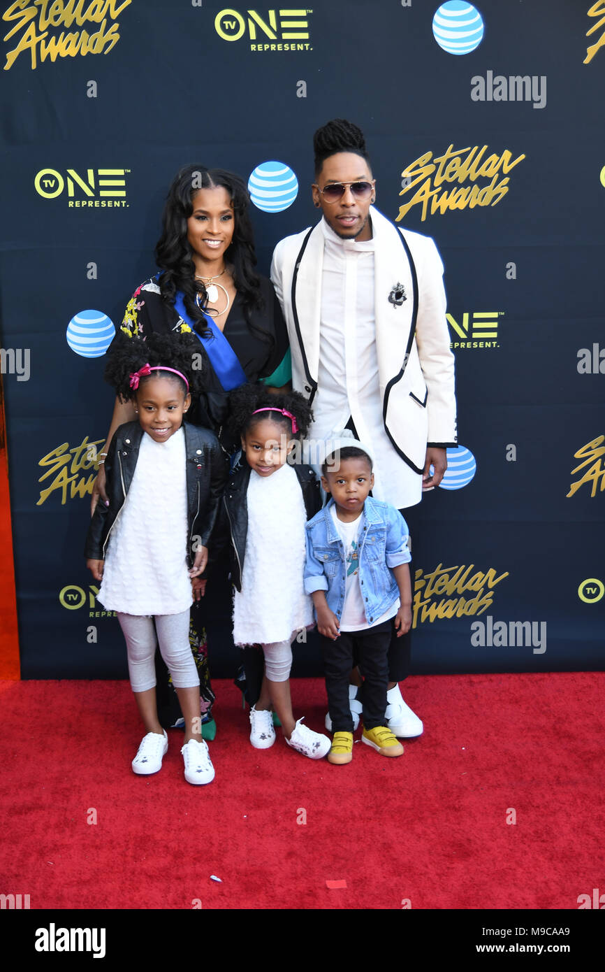 Las Vegas, NV, USA, 24 Mar 2018. Singer, Songwriter and Pastor Deitrick ...