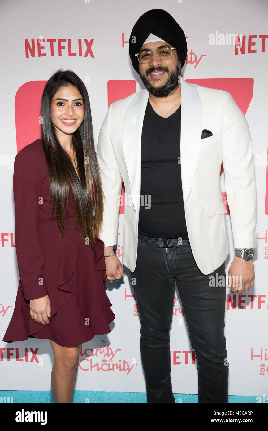 Los Angeles, Ca, USA. 24th Mar, 2018. Payal Kadakia Pujji and Nick ...