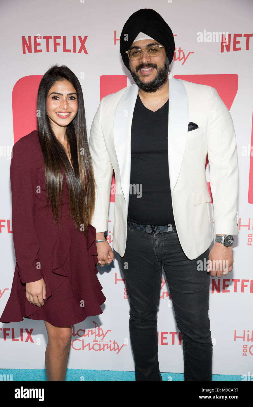 Los Angeles, Ca, USA. 24th Mar, 2018. Payal Kadakia Pujji and Nick ...