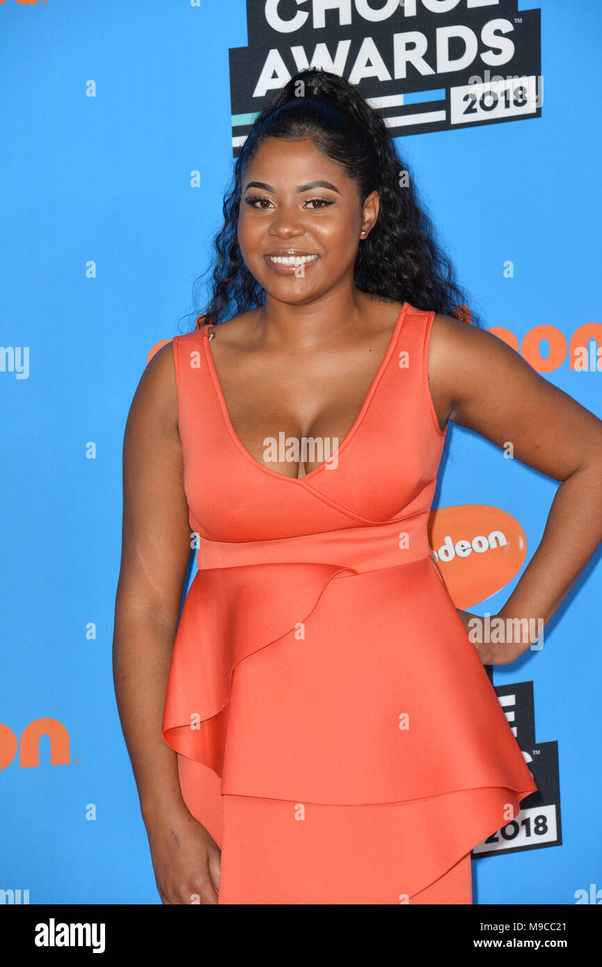 LOS ANGELES, CA. March 24, 2018: Taylor Pollard at Nickelodeon's 2018 ...