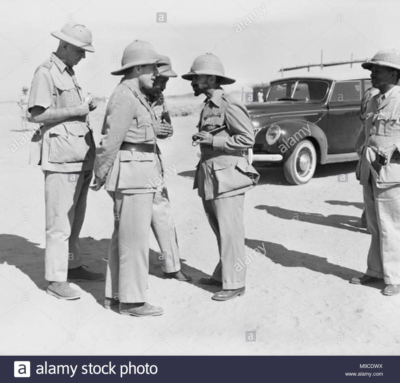 Orde Wingate Briefs the Emperor about defeating the Italians : r/Ethiopia