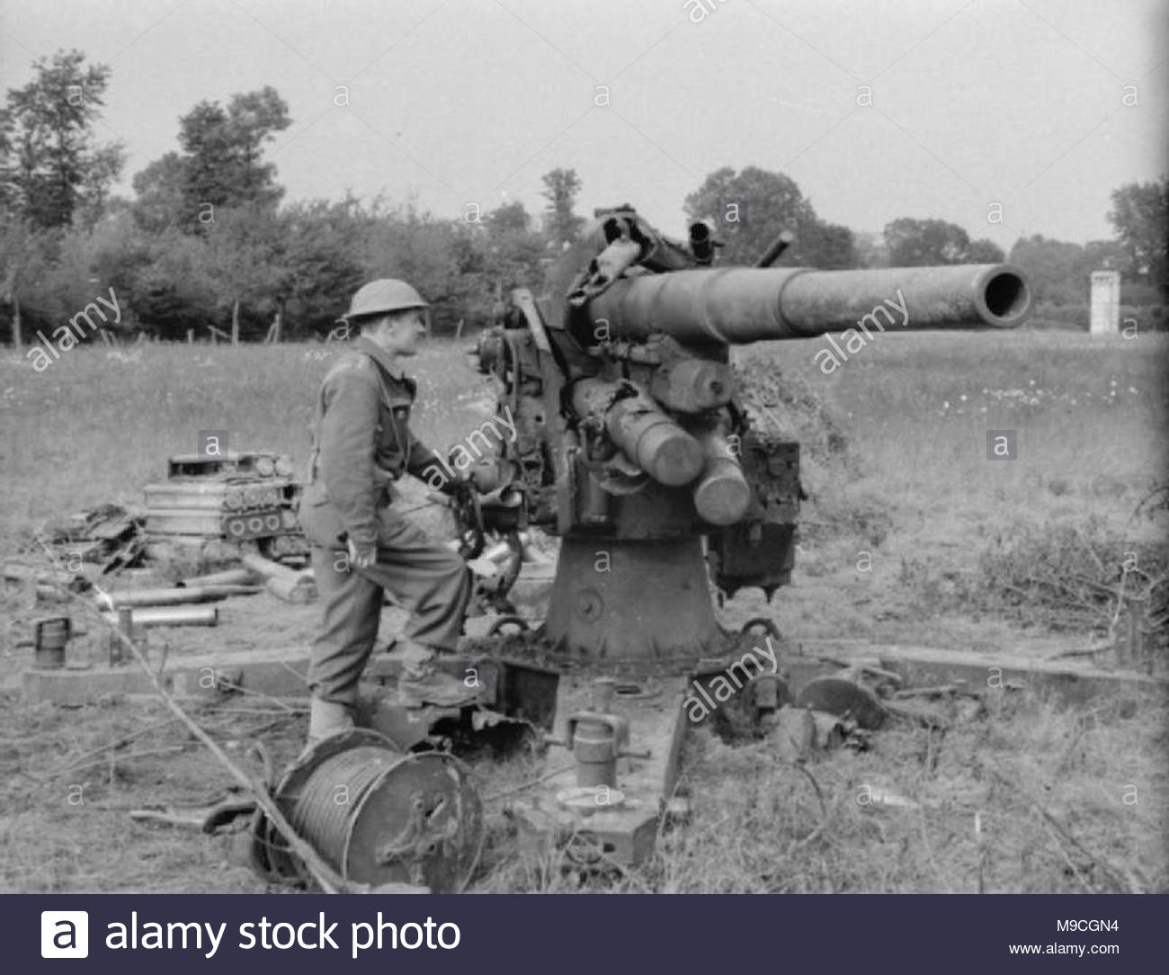 German 88mm Gun Stock Photos & German 88mm Gun Stock Images - Alamy