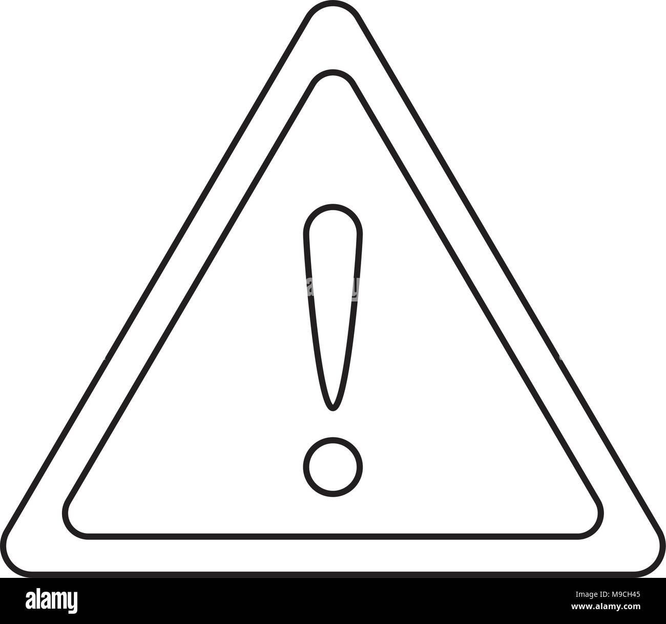 Warning Precaution Black and White Stock Photos & Images - Alamy