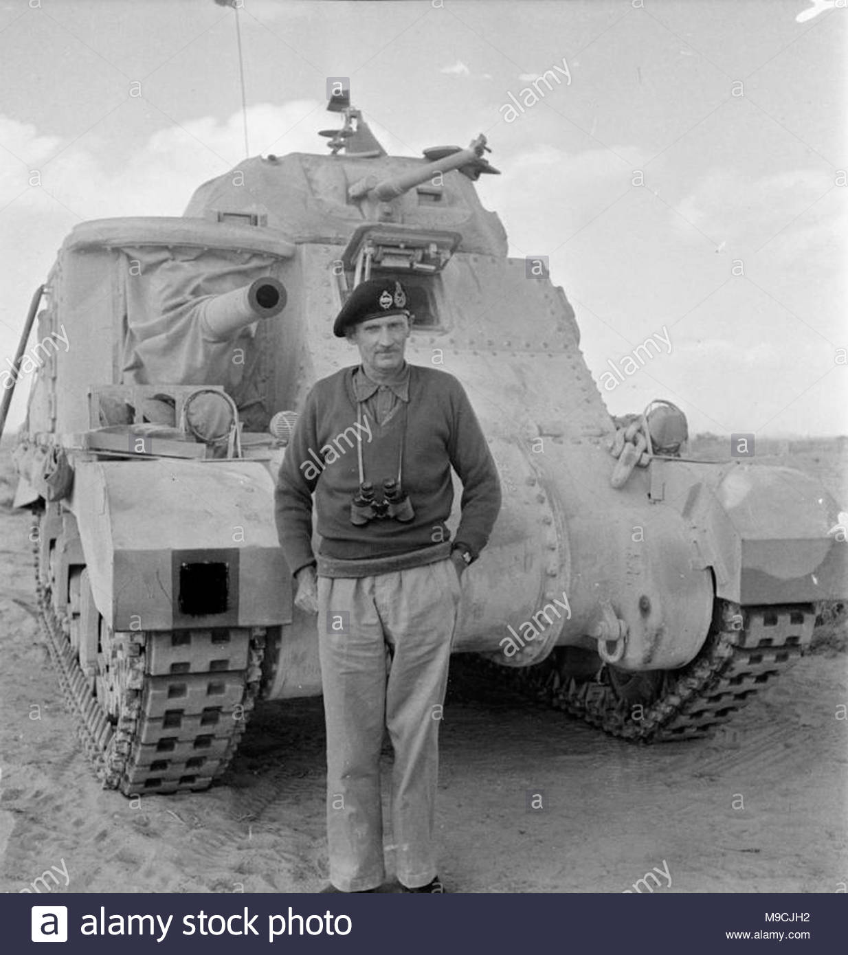 General Bernard Montgomery Stock Photos & General Bernard Montgomery ...