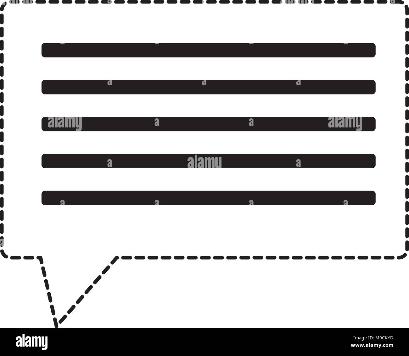 speech square bubble icon over white background, vector illustration ...