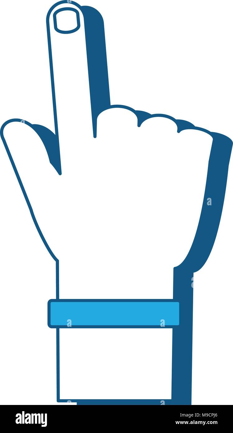 Facebook Middle Finger Icon