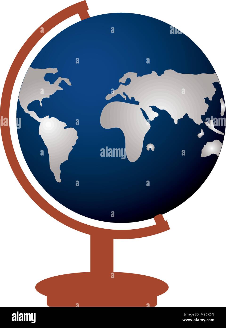 earth planet geography tool icon over white background, colorful design ...