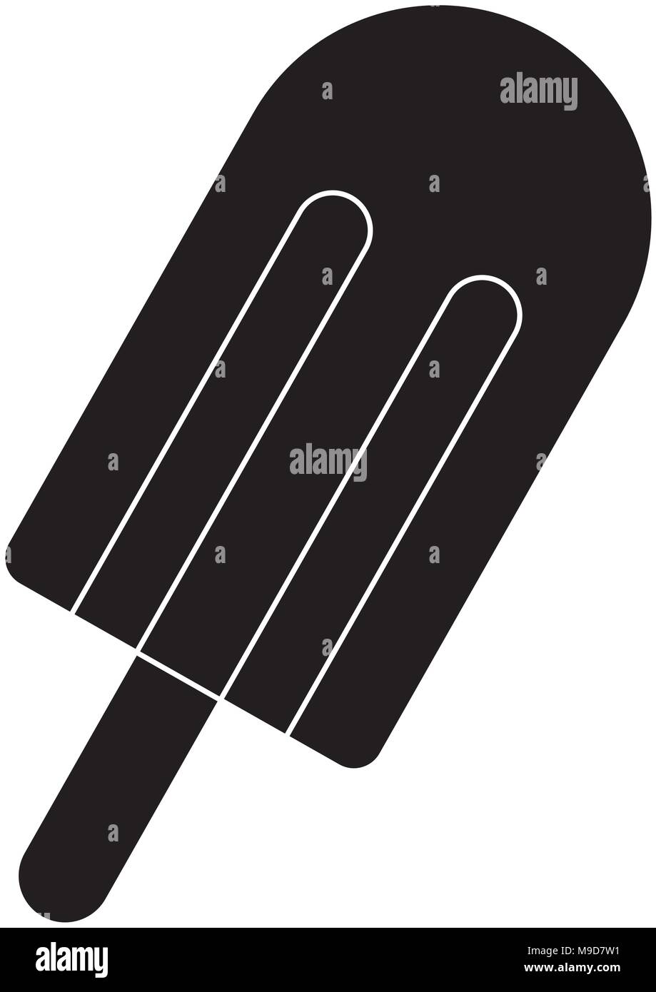 ice cream bar icon over white background, vector illustration Stock Vector Image & Art - Alamy