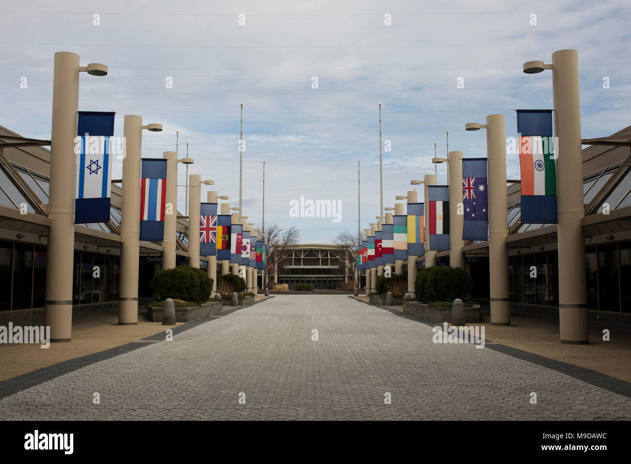 Boulevard of Flags at the Seaport Hotel and World Trade Center in ...