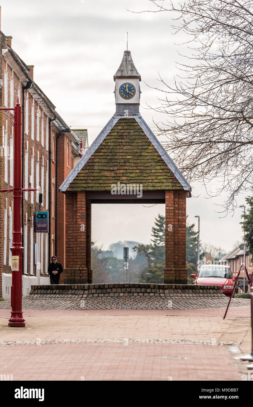 High street daventry northamptonshire england hi-res stock photography ...