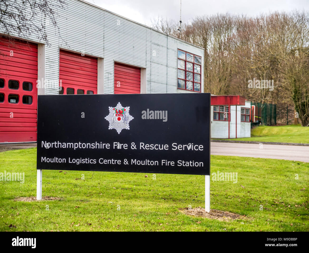 Northampton UK March 16 2018: Northamptonshire Fire and Rescue Service ...