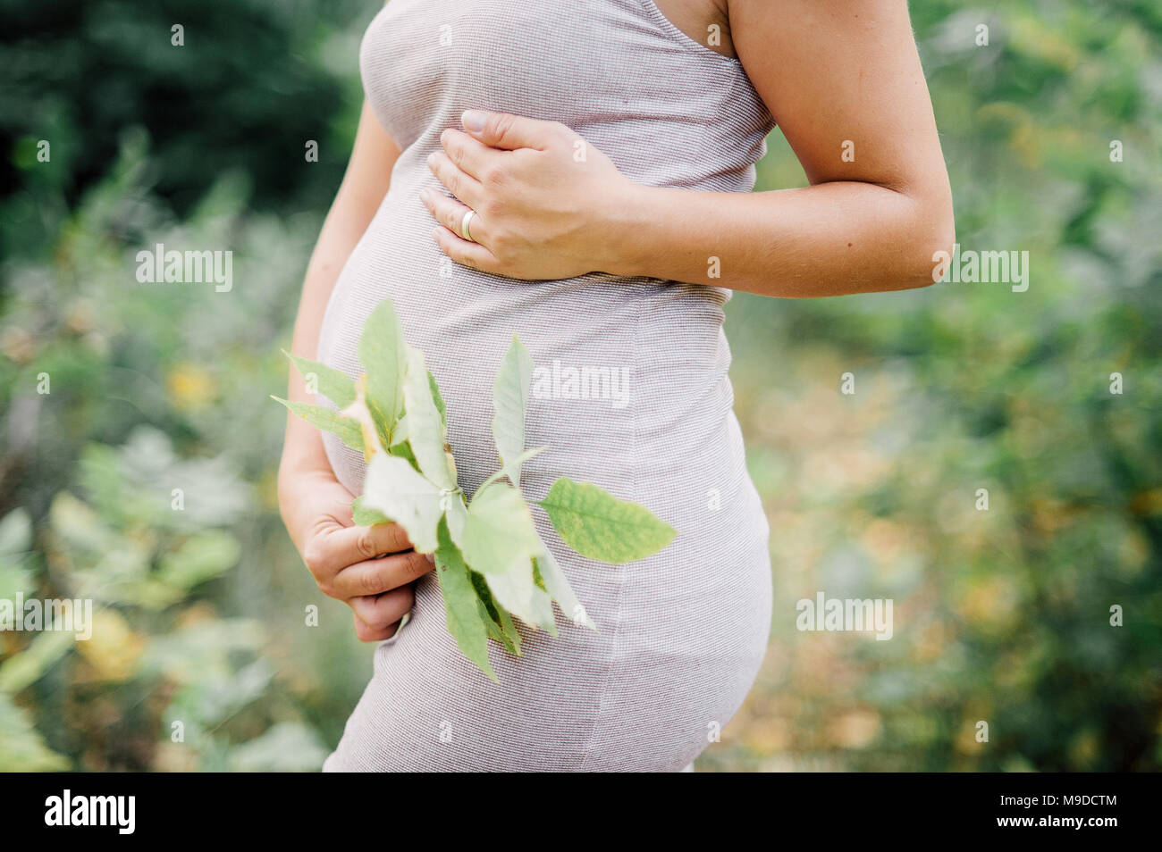 Pregnancy. Waiting for a baby Stock Photo - Alamy