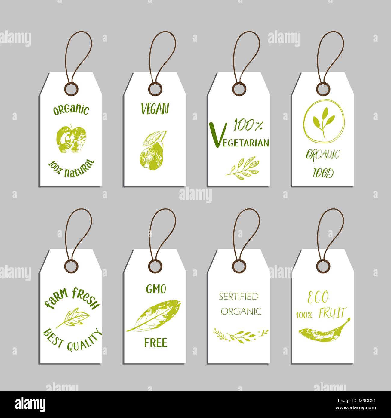 set of eco friendly labels Stock Vector Image & Art - Alamy