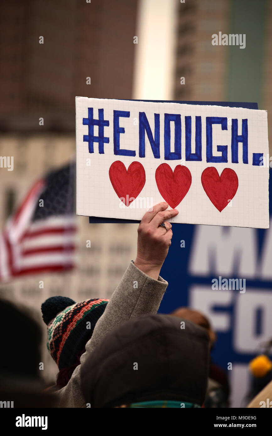 March for Our Lives, Columbus Ohio Stock Photo - Alamy