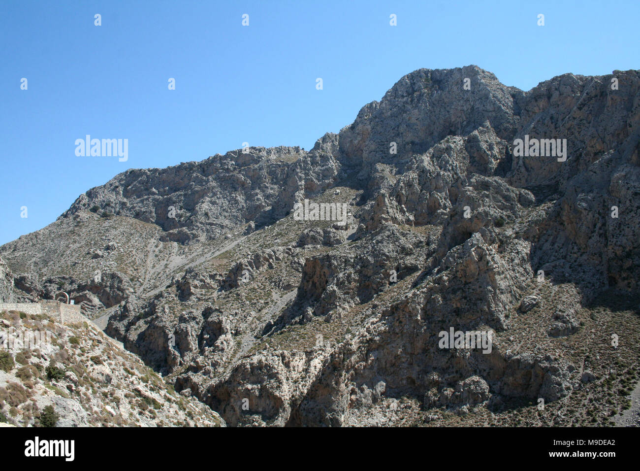 Canyons in the mountains of Crete Stock Photo - Alamy
