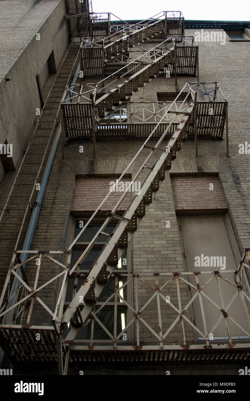 Stairs outside steps building exit hi-res stock photography and images ...