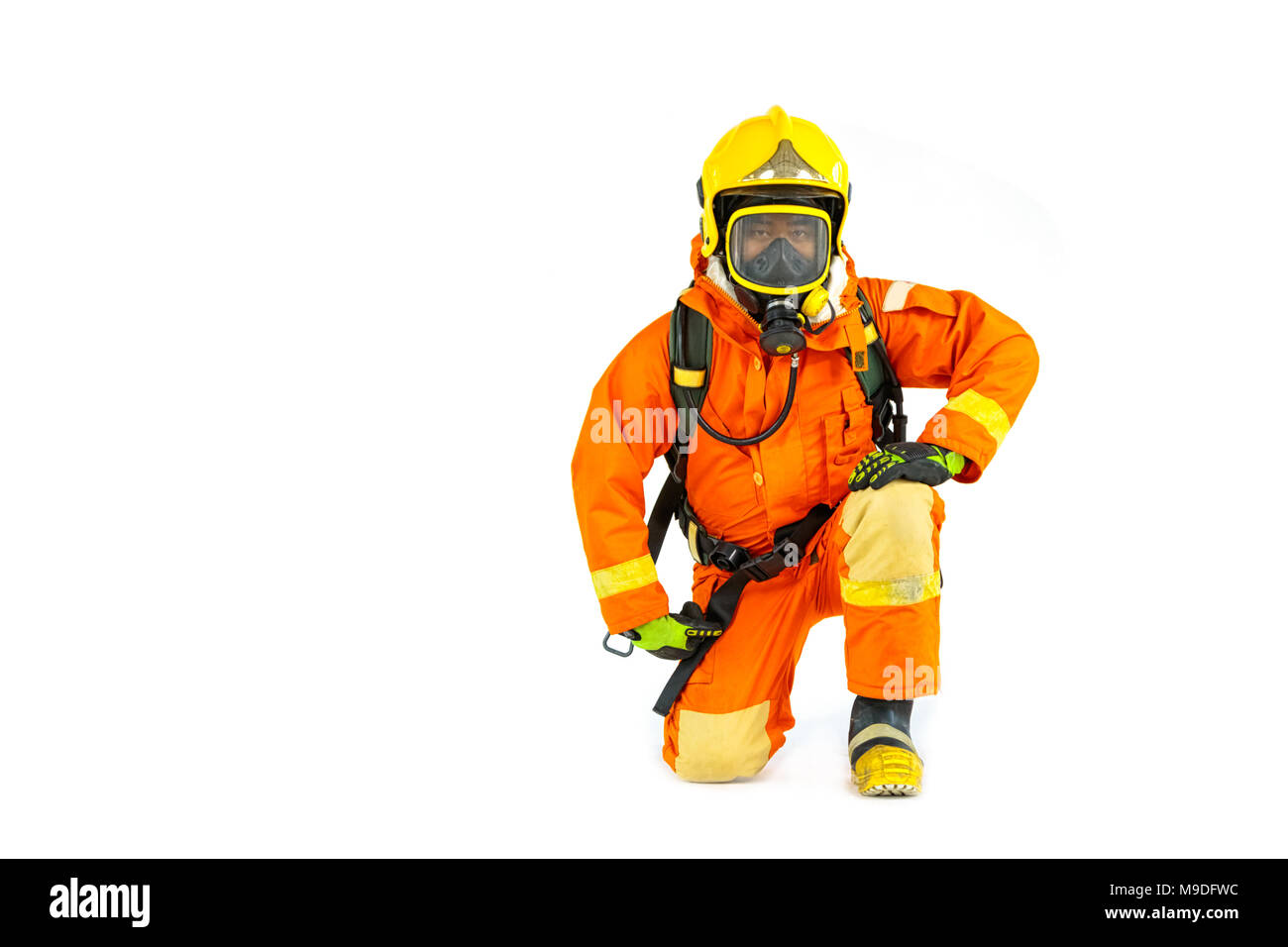 Firefighter full Cut Out Stock Images & Pictures - Alamy