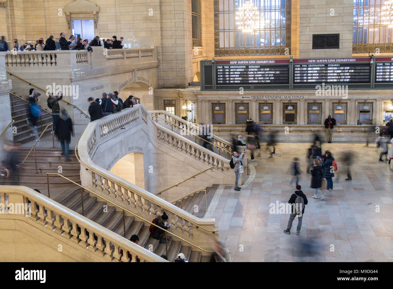 Activity in Grand Central Terminal, NYC, USA Stock Photo - Alamy
