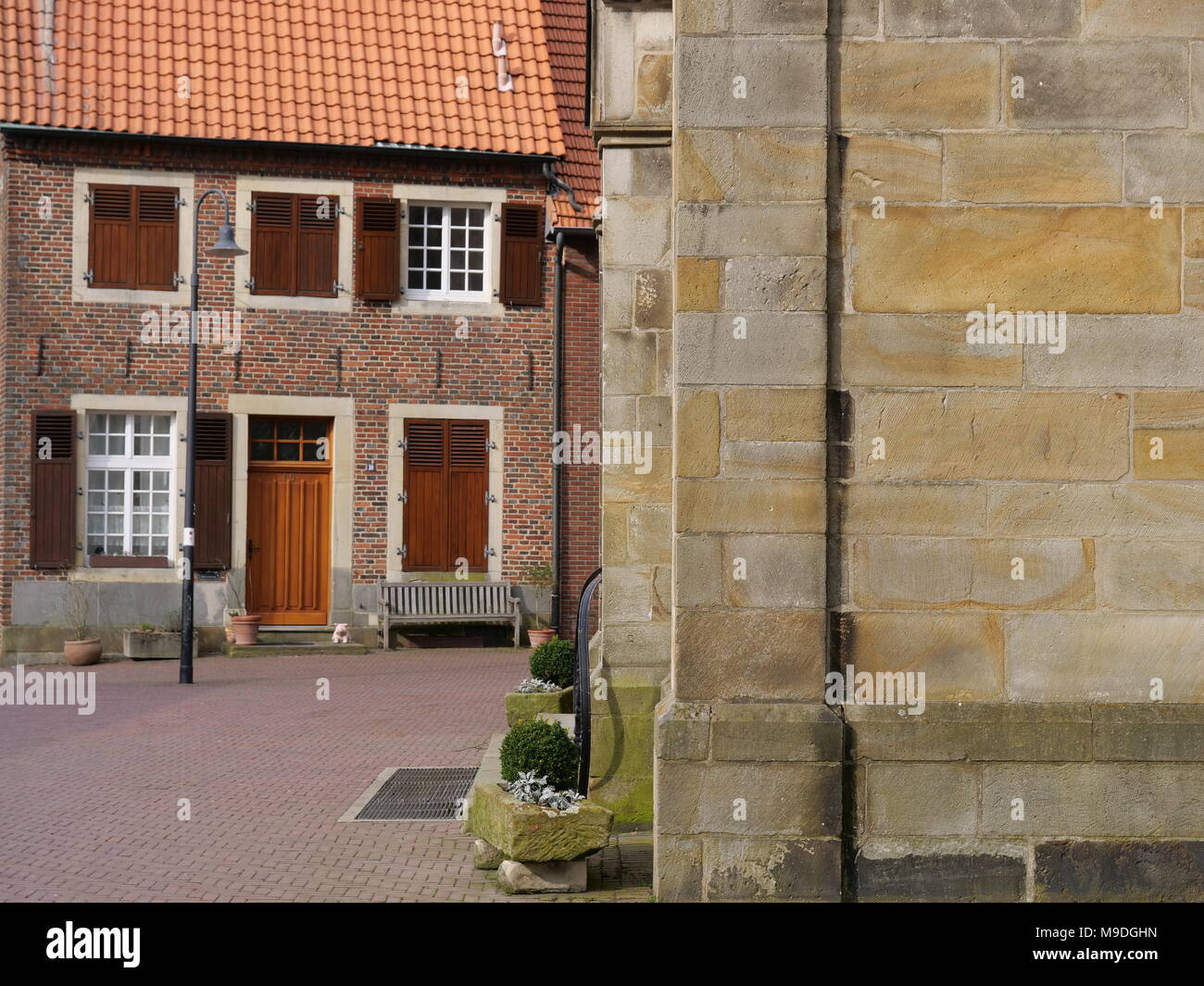 the small village of legden in germany Stock Photo - Alamy