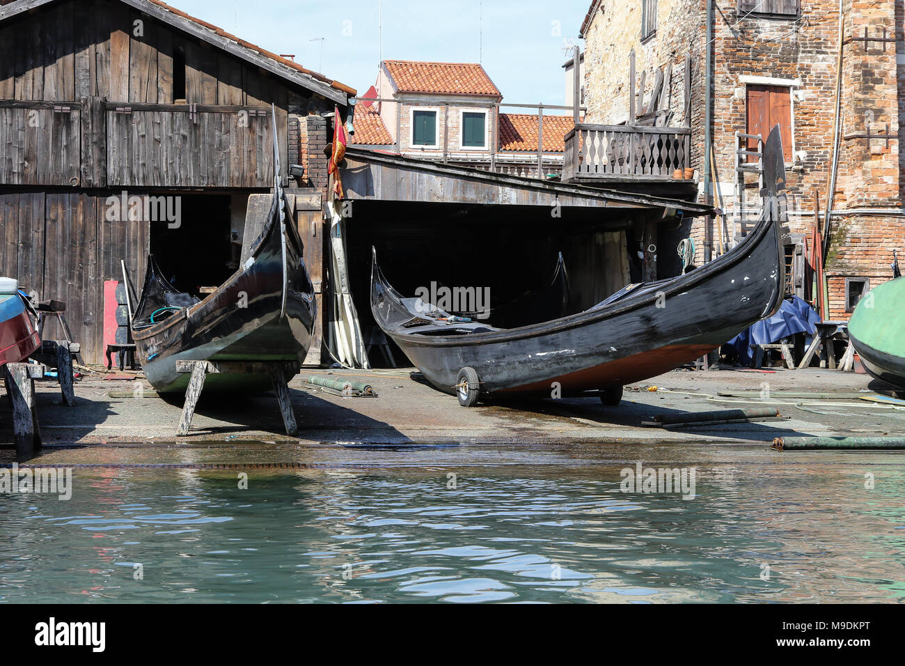 The Squero di San Trovaso, where Venice's gondolas are both built and ...