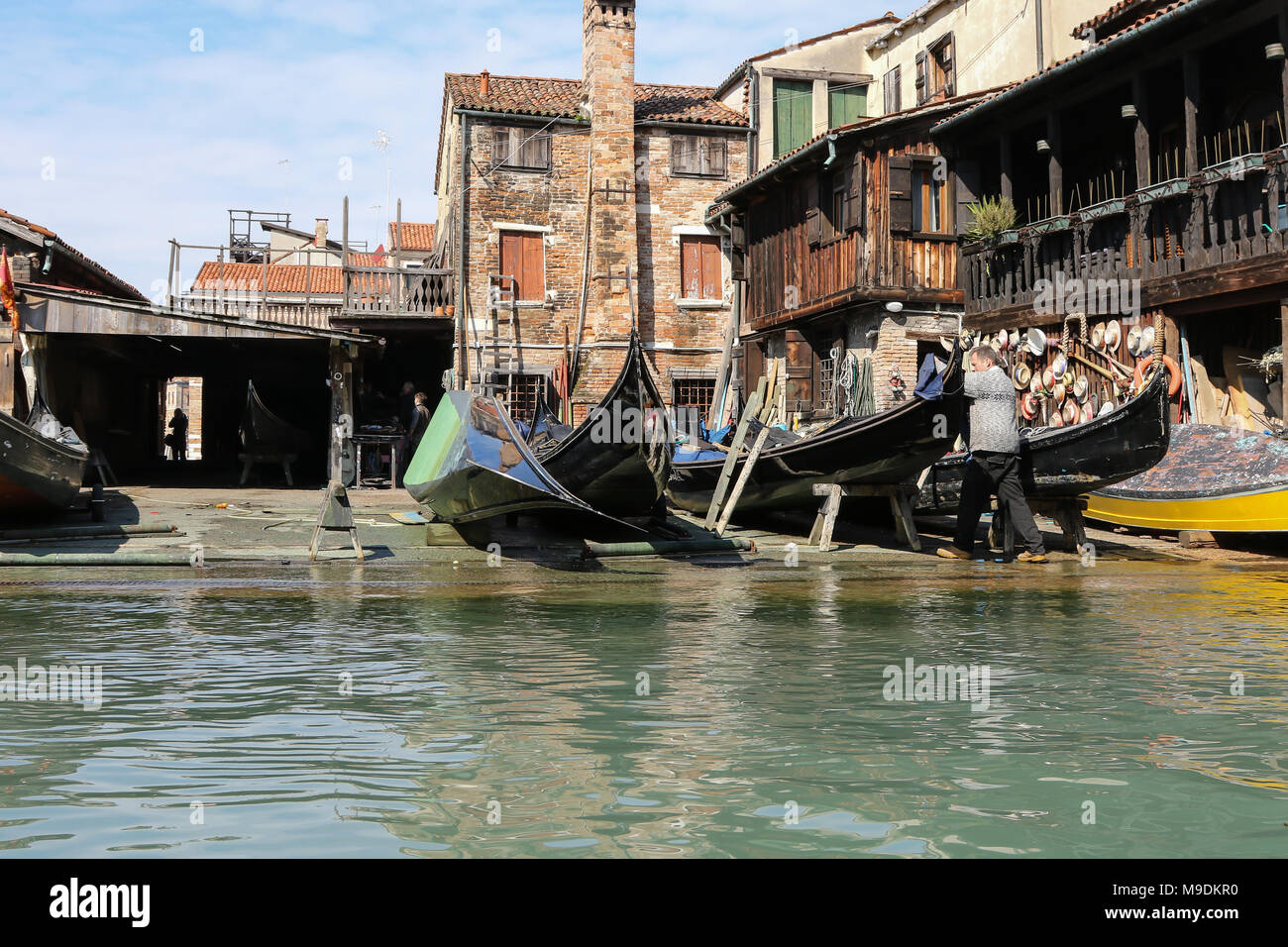 The Squero di San Trovaso, where Venice's gondolas are both built and ...