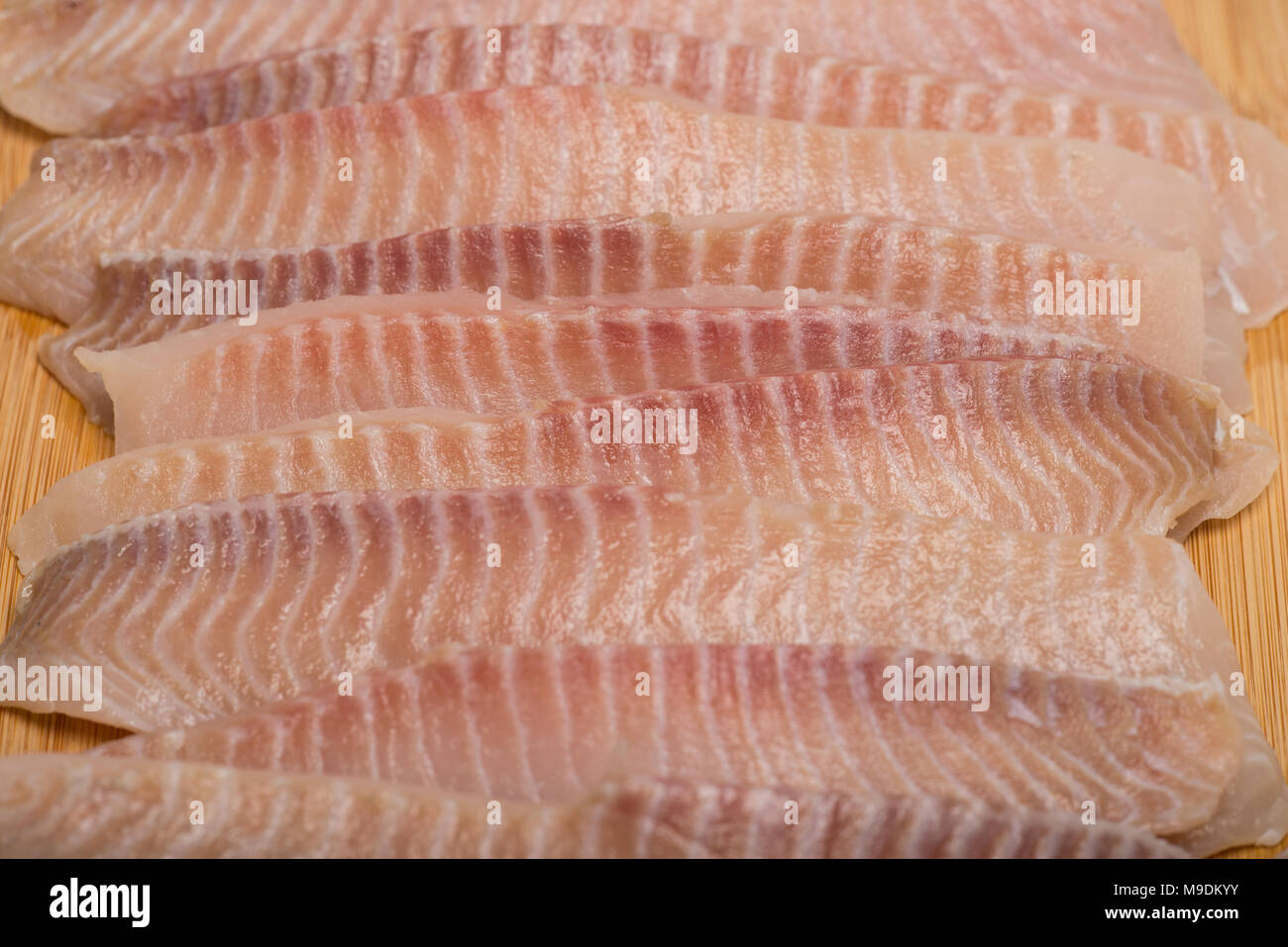 Fresh sea bass filleted fish hi-res stock photography and images - Alamy