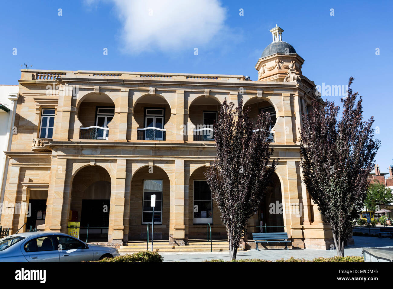 The Post Office, built in 1891 from local sandstone, is a building with ...