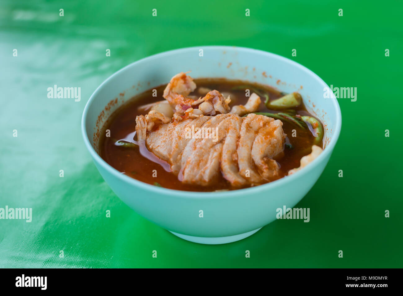 Orange Curry Thai Recipes Stock Photo - Alamy
