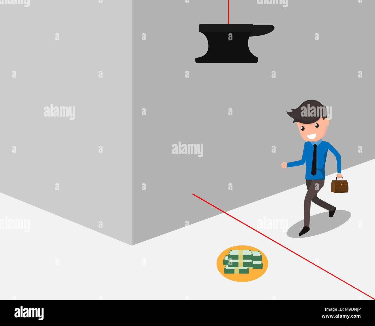Cartoon bear trap hi-res stock photography and images - Alamy