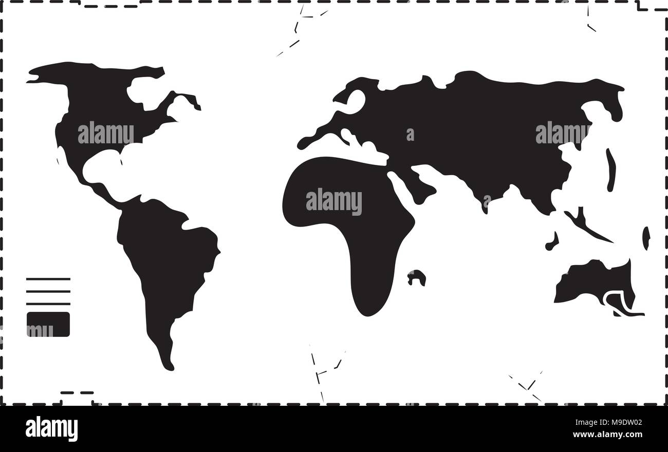 World Map icon over white background, vector illustration Stock Vector ...